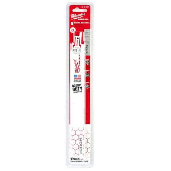 MILWAUKEE 230MM X 14TPI METAL TORCH DEMOLITION SAWZALL BLADES Code ...